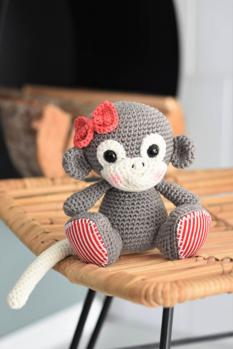 Mambo the Monkey - amigurumi monkey pattern | lilleliis